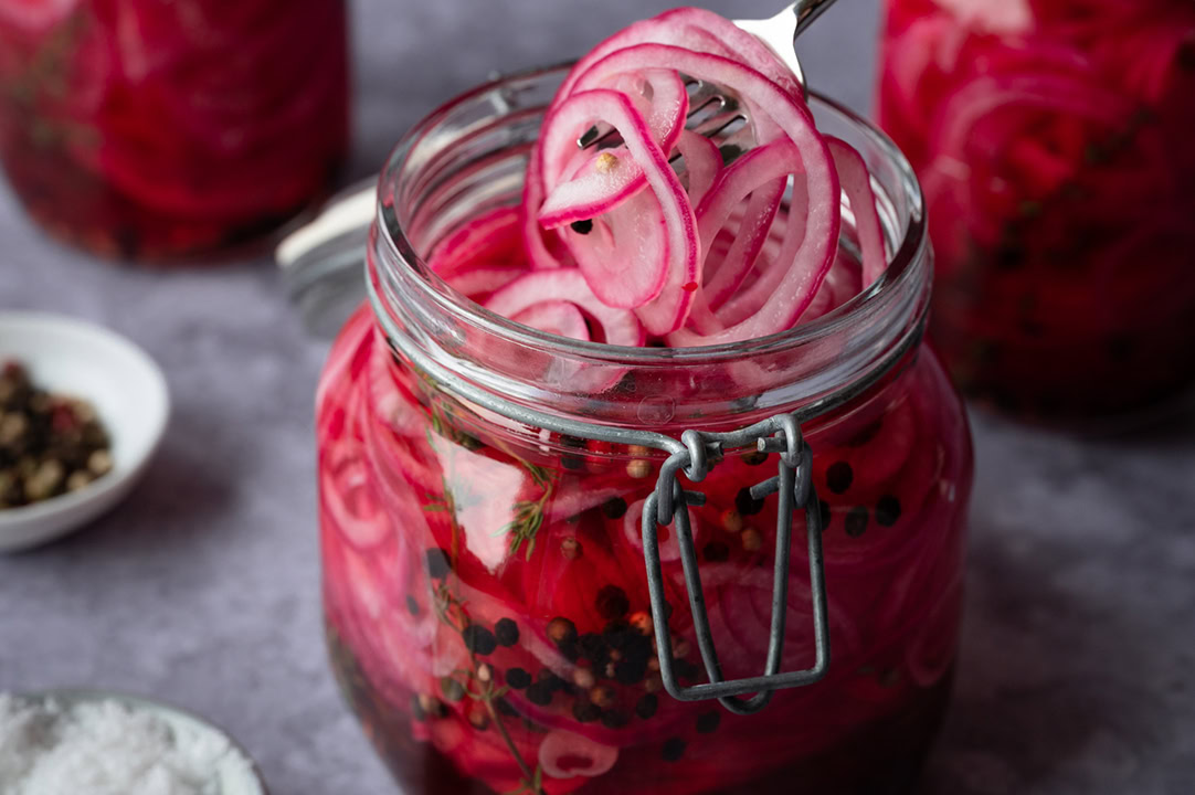 Rote Zwiebeln einlegen – Use Your Food
