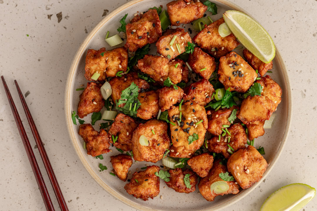 Knuspriger Tofu aus dem Airfryer – Use Your Food